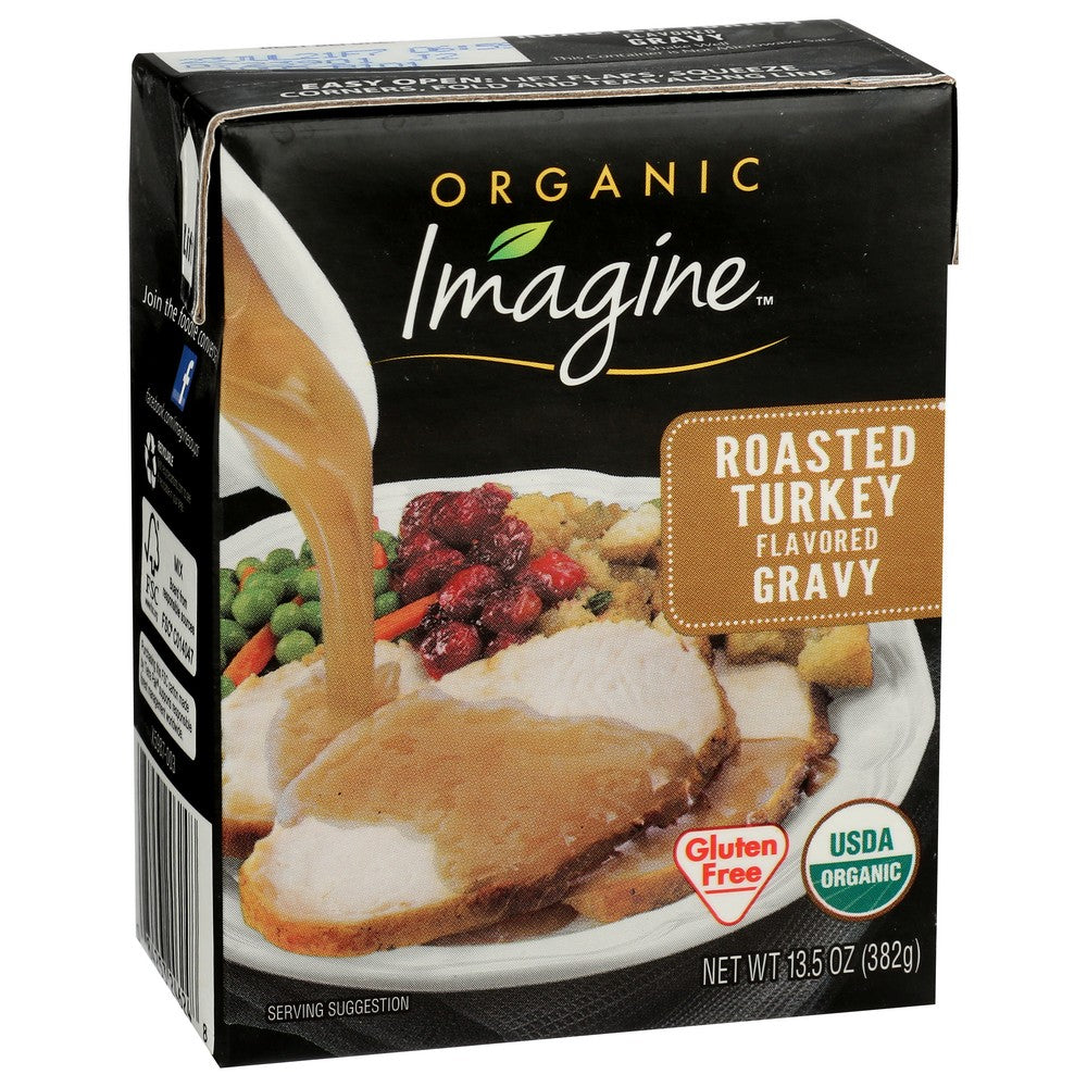 Imagine M94624, Imagine Foods Organicanic Roasted Turkey Gravy, 13.5 O