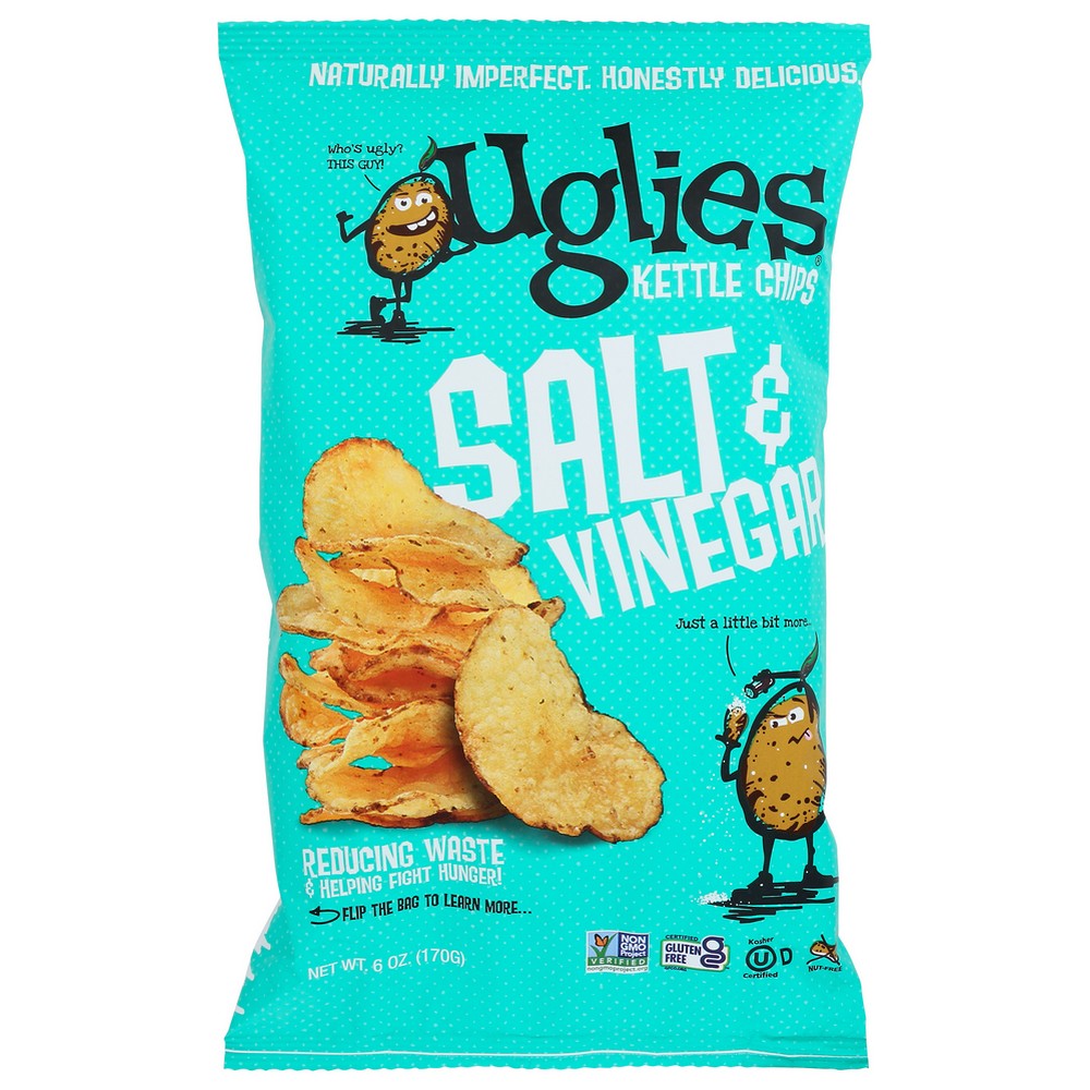 Uglies Kettle Chips® 16104, Dieffenbach's's Ugly Snacks Salt And Vineg ...