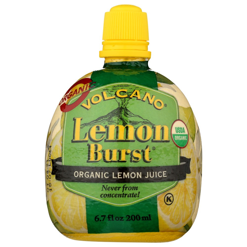 Volcano Burst 999, Volcano Lemon Burst Juice, 6.7 Fl. Oz., Case of 12