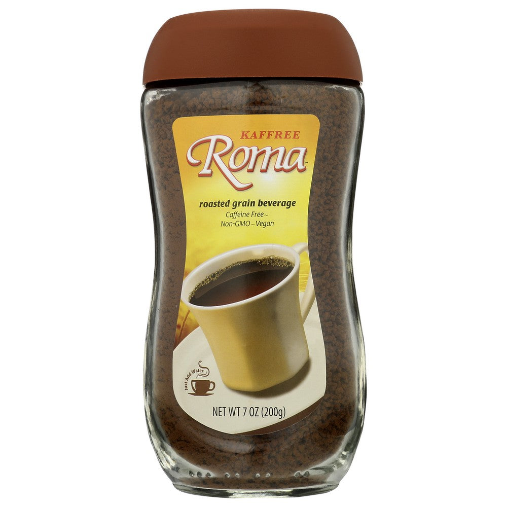 Kaffree Roma Bev Coffee Kaffree Roma - 7 Ounce, Case of 6 – WebFoodStore