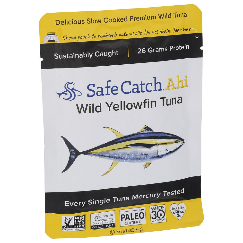 Safecatch Tuna Ss Yellowfin - 3 Ounce, Case of 12