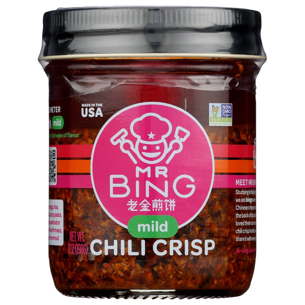 Mr Bing 10520, Chili Crisp 7 Ounce, Case of 6 – WebFoodStore