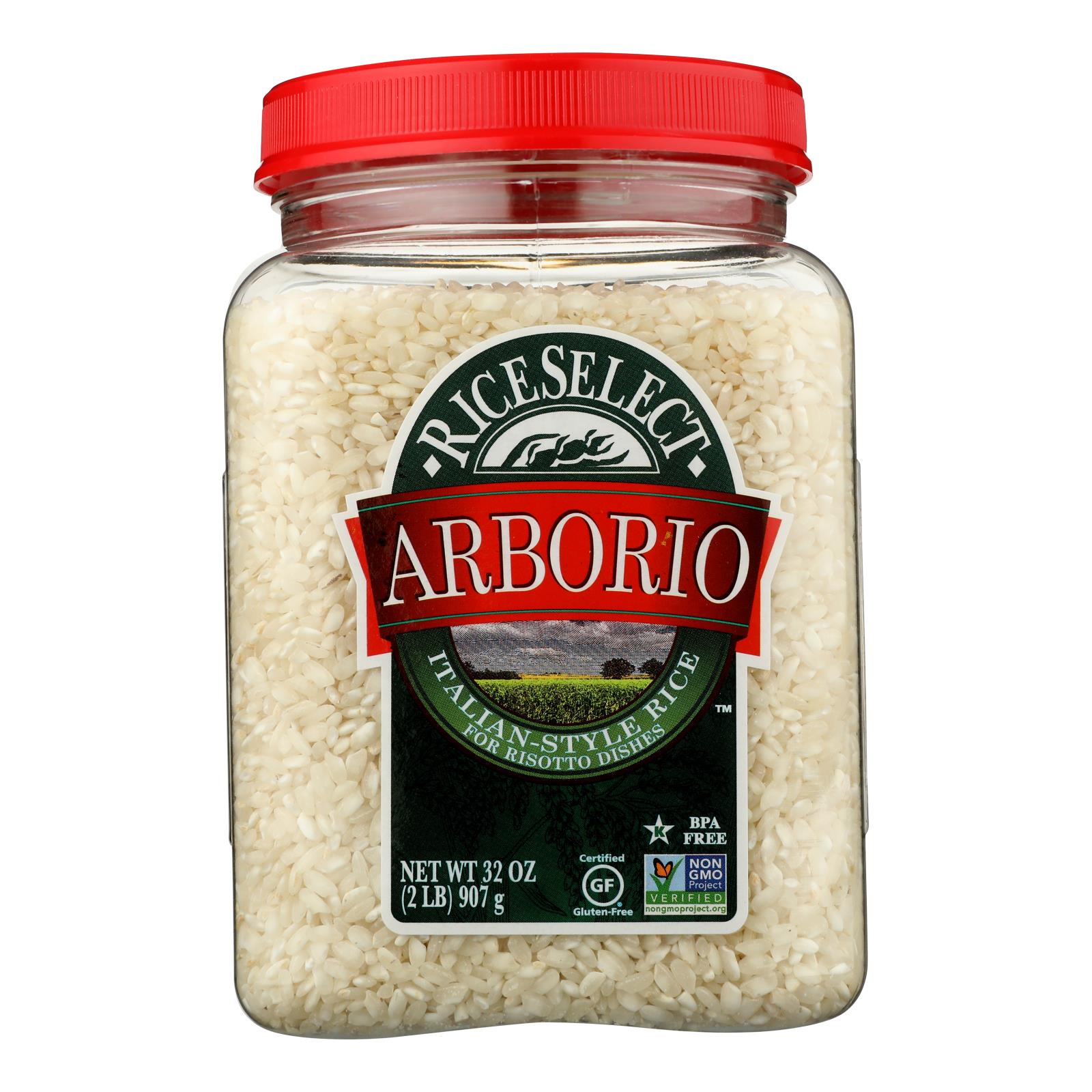 Rice Select Arborio Rice - Risotto - Case of 4 - 32 Ounce. – WebFoodStore