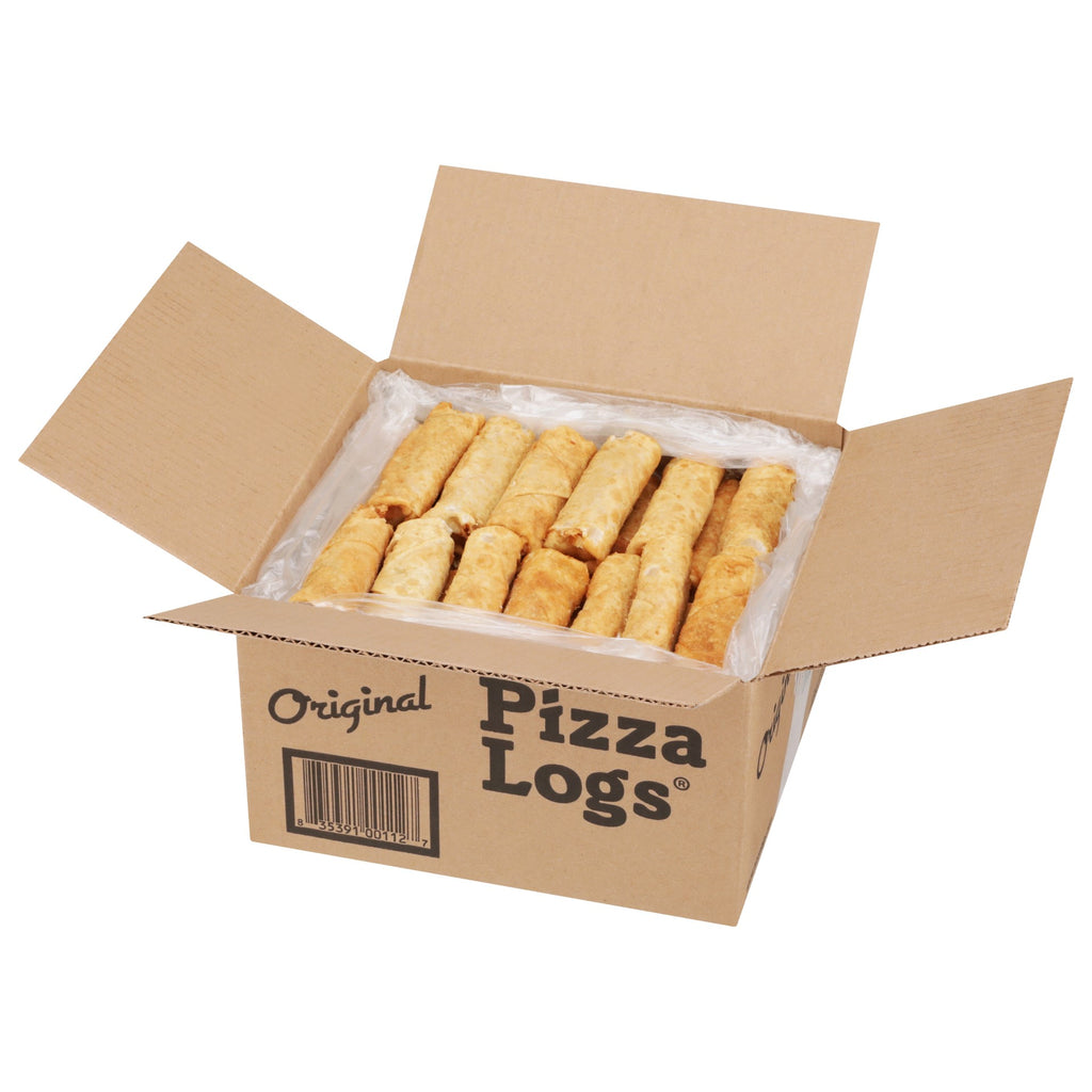 The Original Pizza Logs Cheese & Pepperoni Pizza Logs Fry Or Oven Now