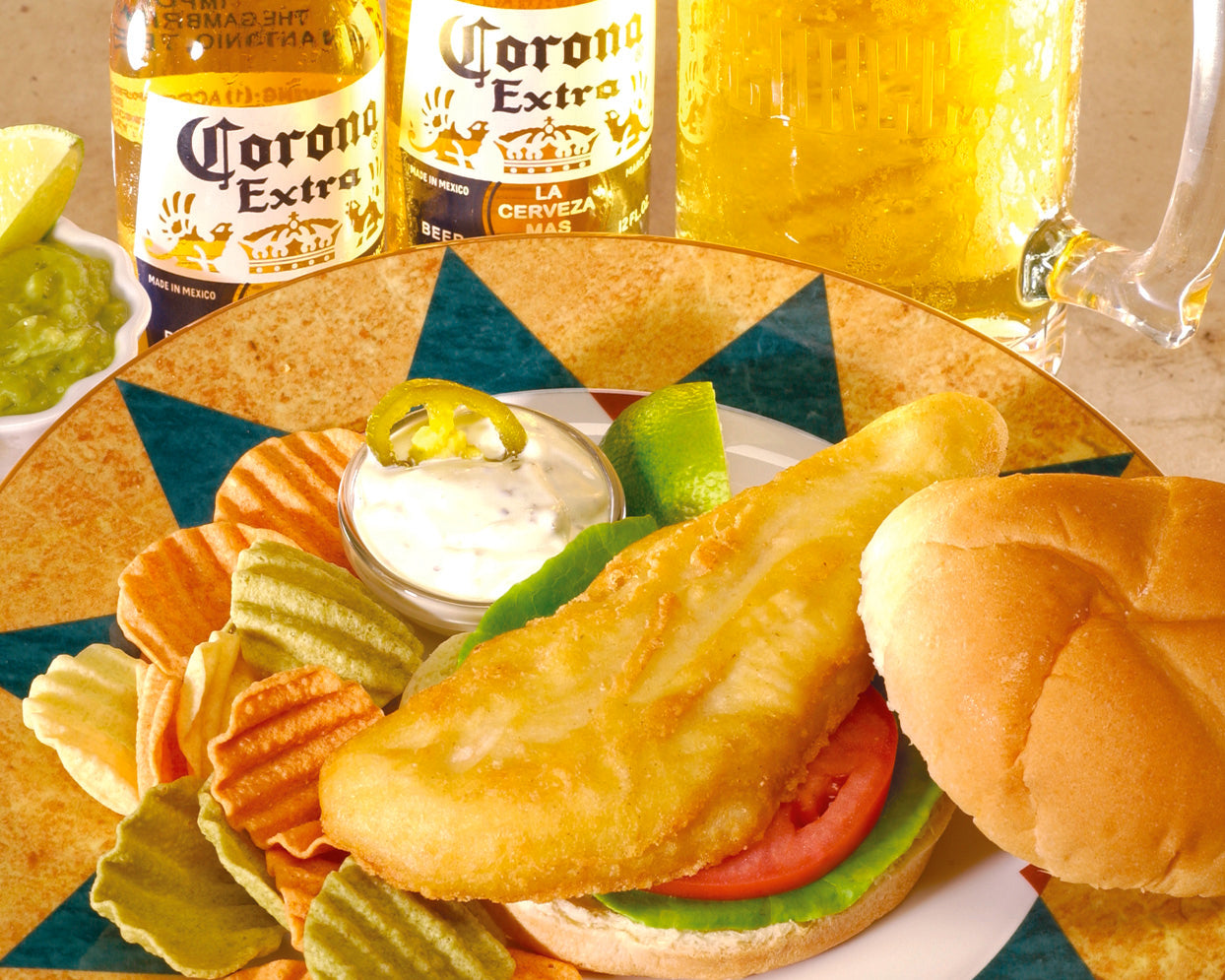 Beer Battered Cod Fillets 10 Pound Each - 1 Per Case.