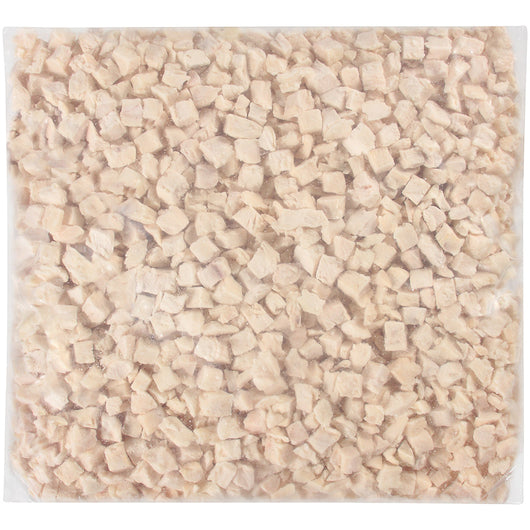 Wayne Farms Fully Cooked 1/2" 1/2" Diced All White Chicken Pieces 5 Po