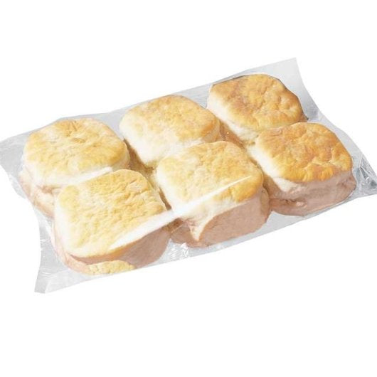 Bridgford Deli Buttermilk Biscuits 6 Each - 12 Per Case.