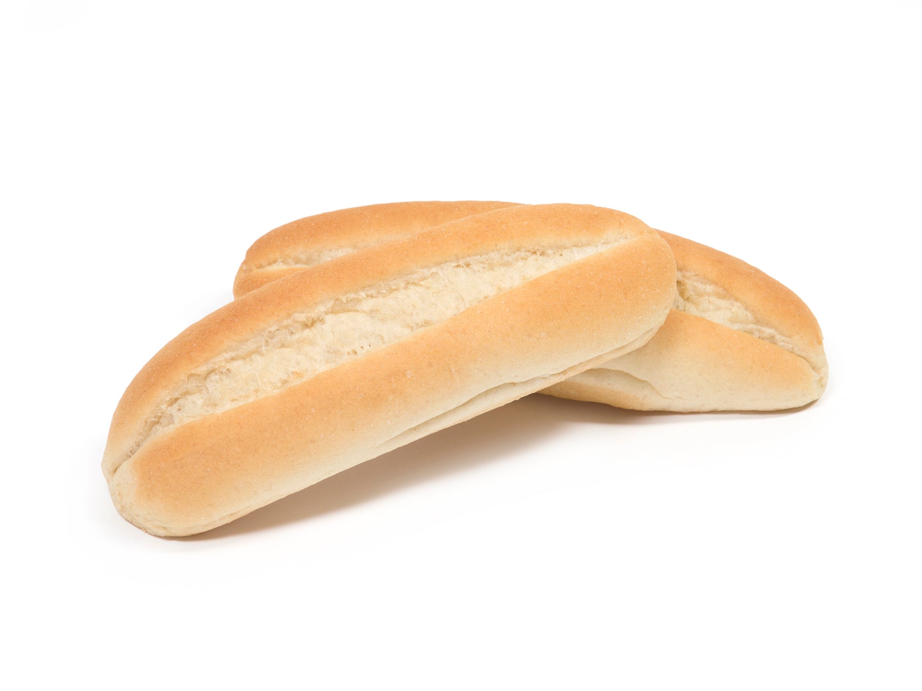 Bread Hoagie Split Top 8 Inch 6 Count Packs - 6 Per Case.