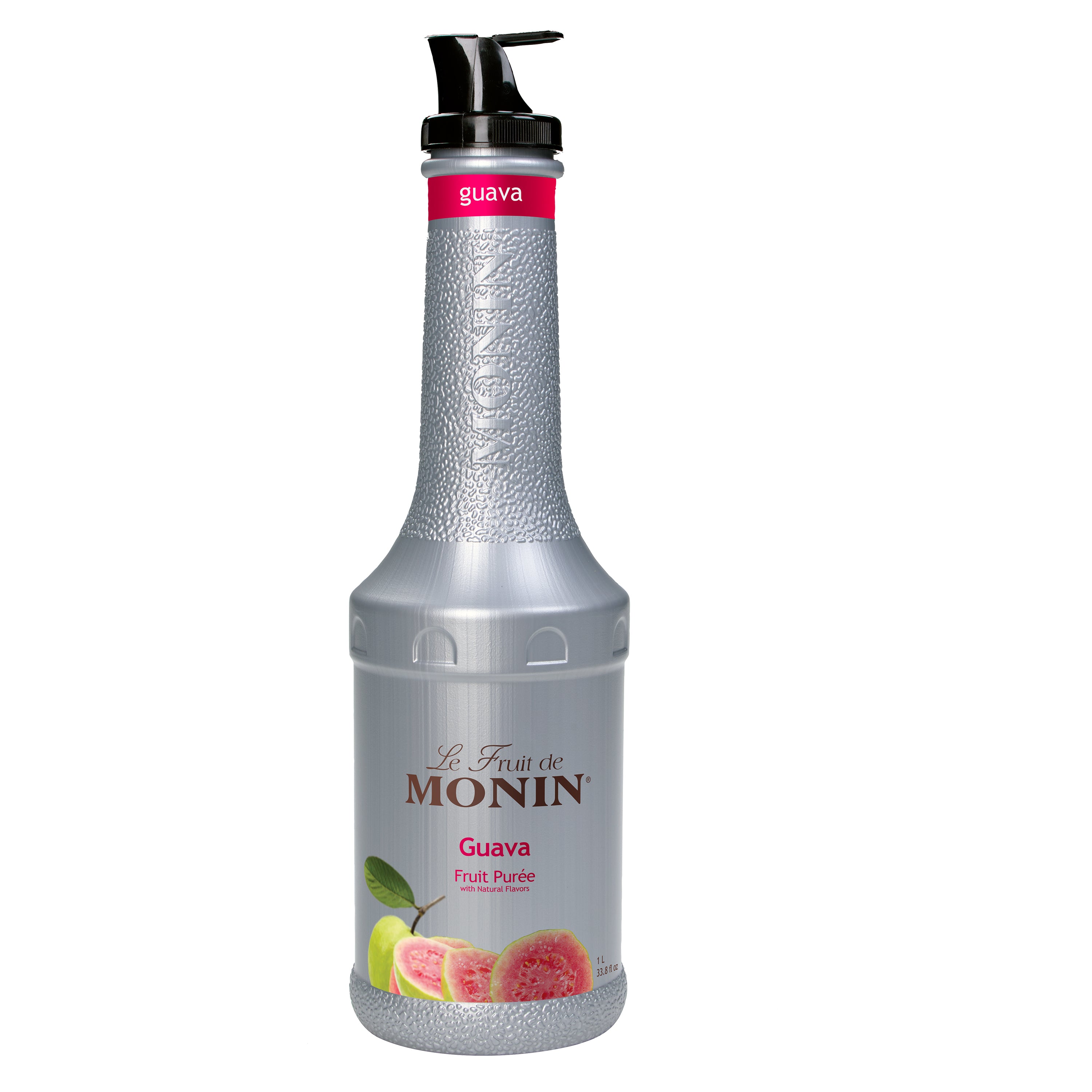 Monin Guava Puree 1 Liter - 4 Per Case.