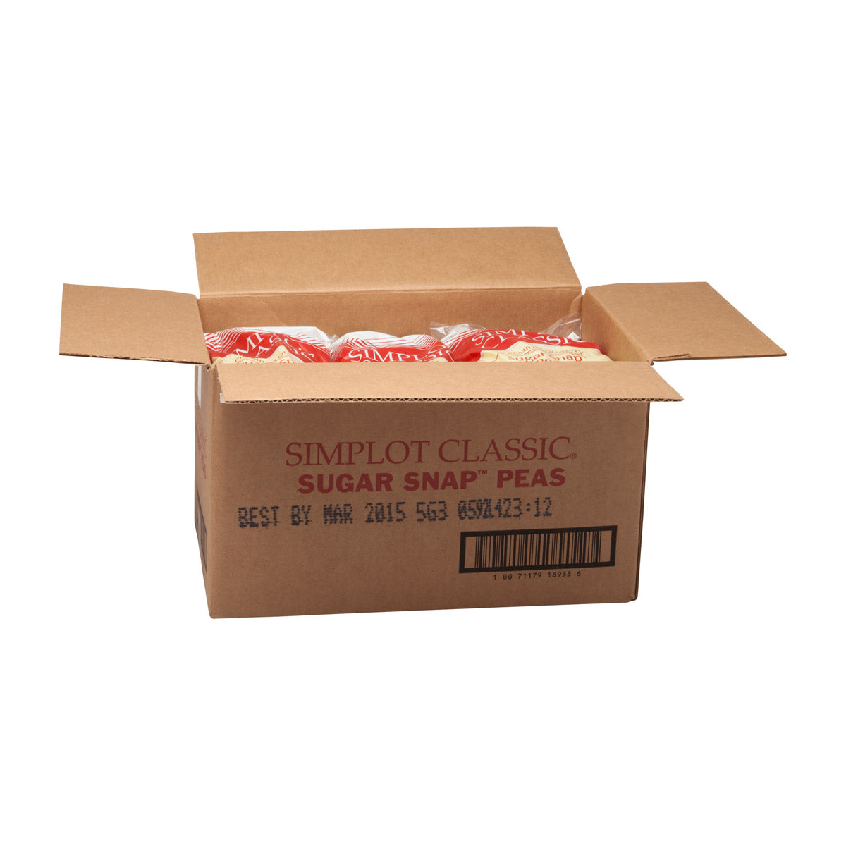 Simplot Simple Goodness Classic Vegetables Sugar Snap Peas 2 Pound Eac ...