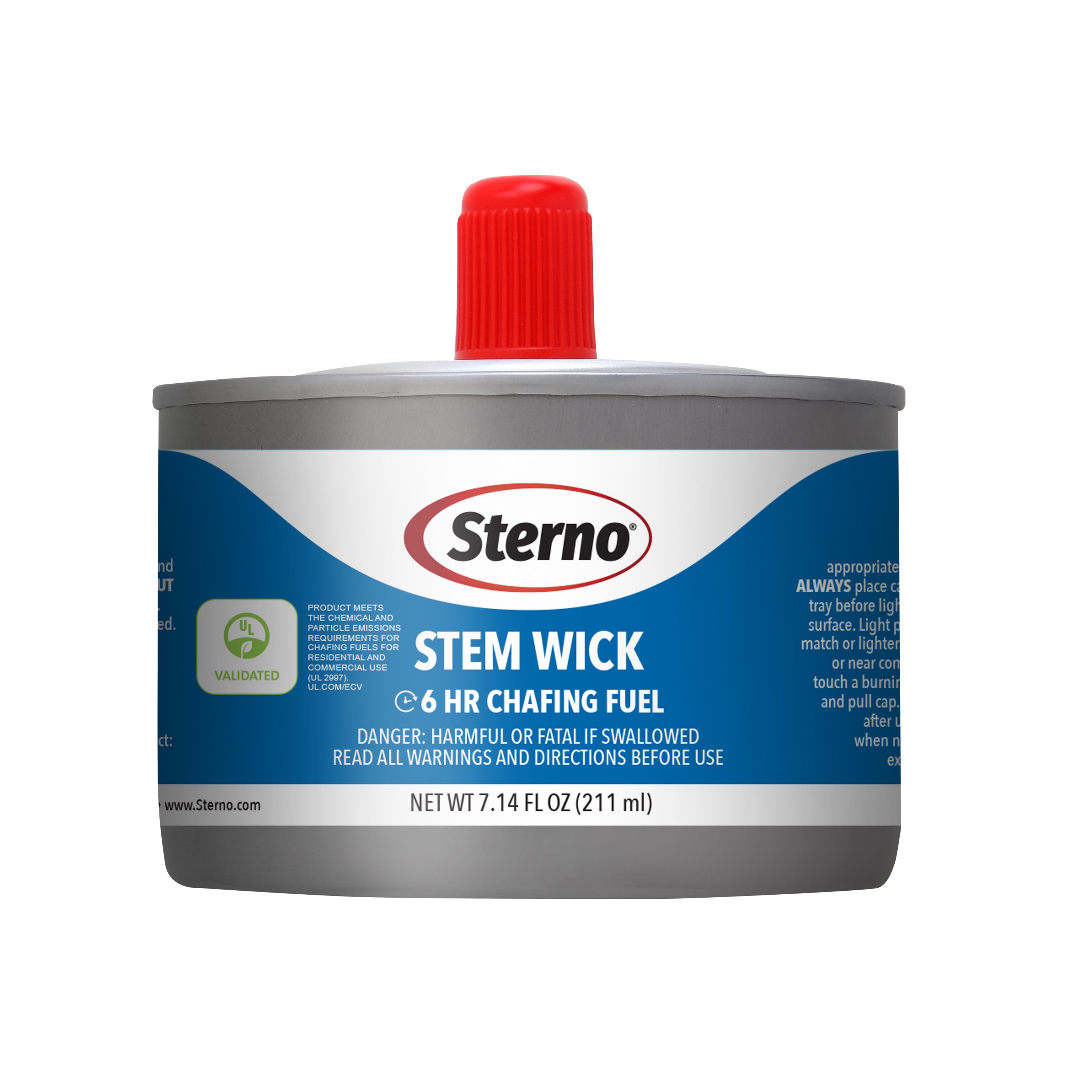 Hour Sterno Stem Wick Chafing Dish Fuel 24 Each - 1 Per Case.