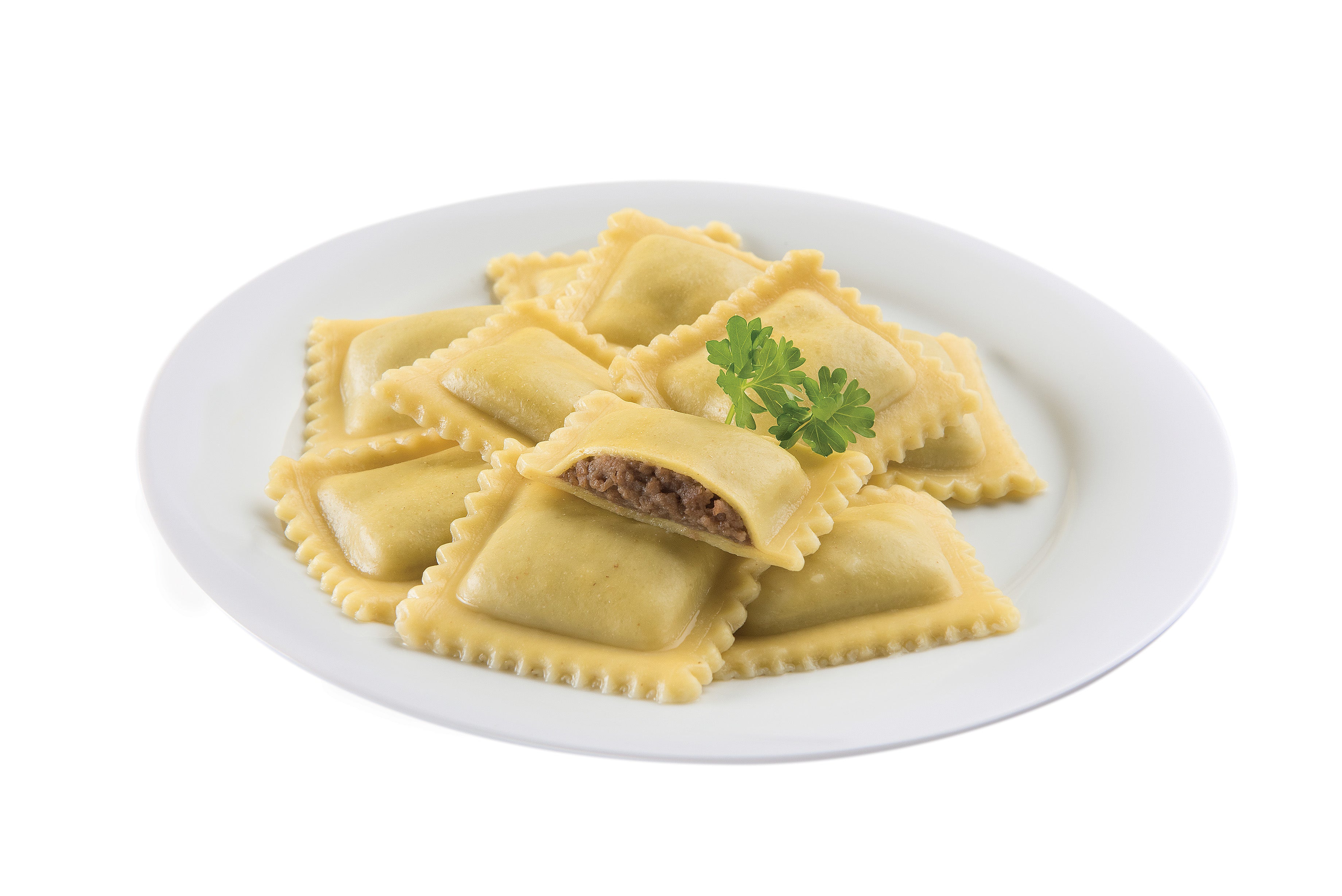Seviroli Foods Pasta Medium Square Beef Ravioli 5 Pound Each - 2 Per C