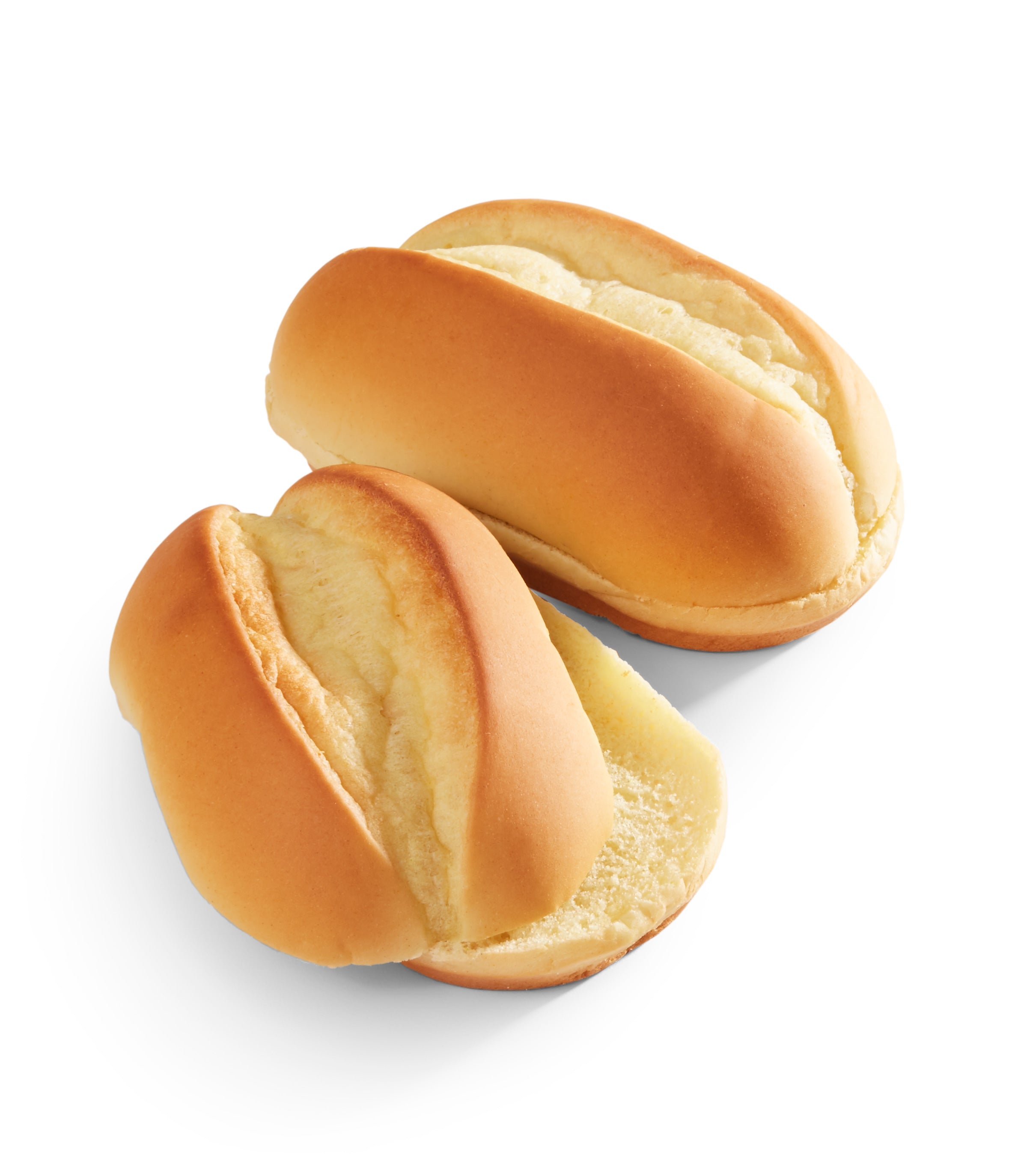 Klosterman 5 Inch Sliced Split Top Brioche Hoagie 96 Count Packs - 1 P