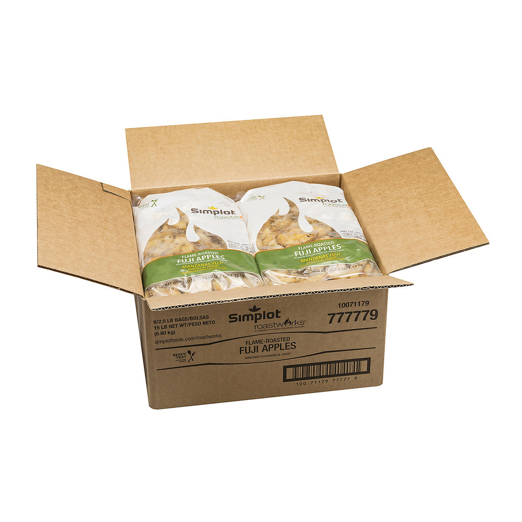 Simplot Roastworks Rte Flame Roasted Fuji Apples 2.5 Pound Each - 6 Pe