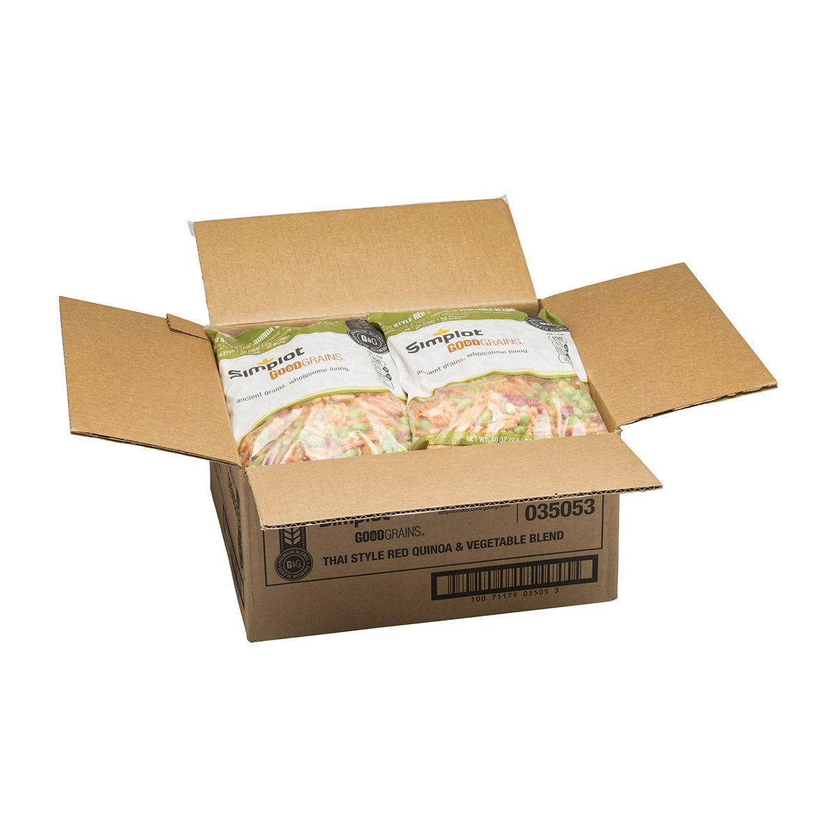 Simplot Good Grains Thai Style Red Quinoa & Vegetable Blend 2.5 Pound