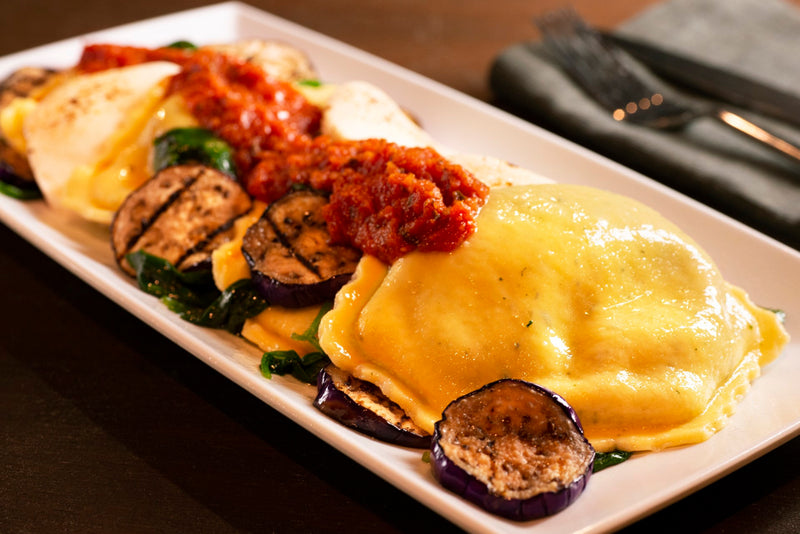 Bernardi Five Cheese Ravioli Bulk 10 Pound Each - 1 Per Case.