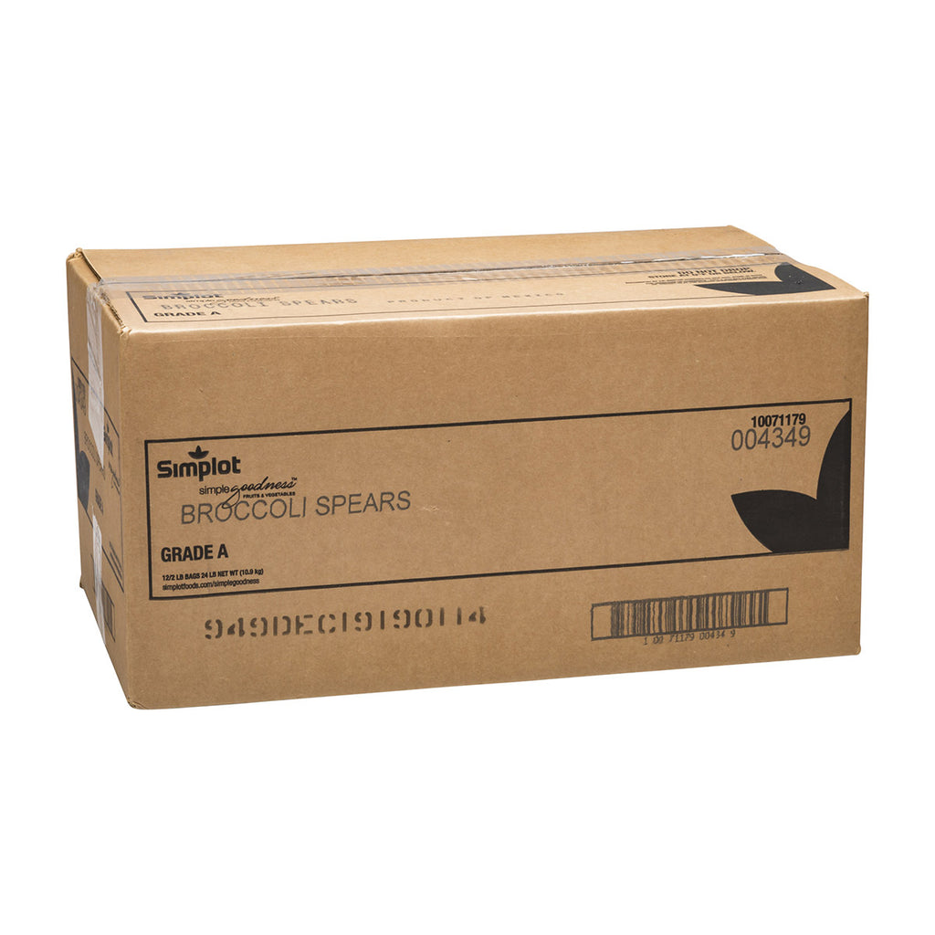 Simplot Simple Goodness Classic Vegetables Broccoli Spears Wet Pack 2