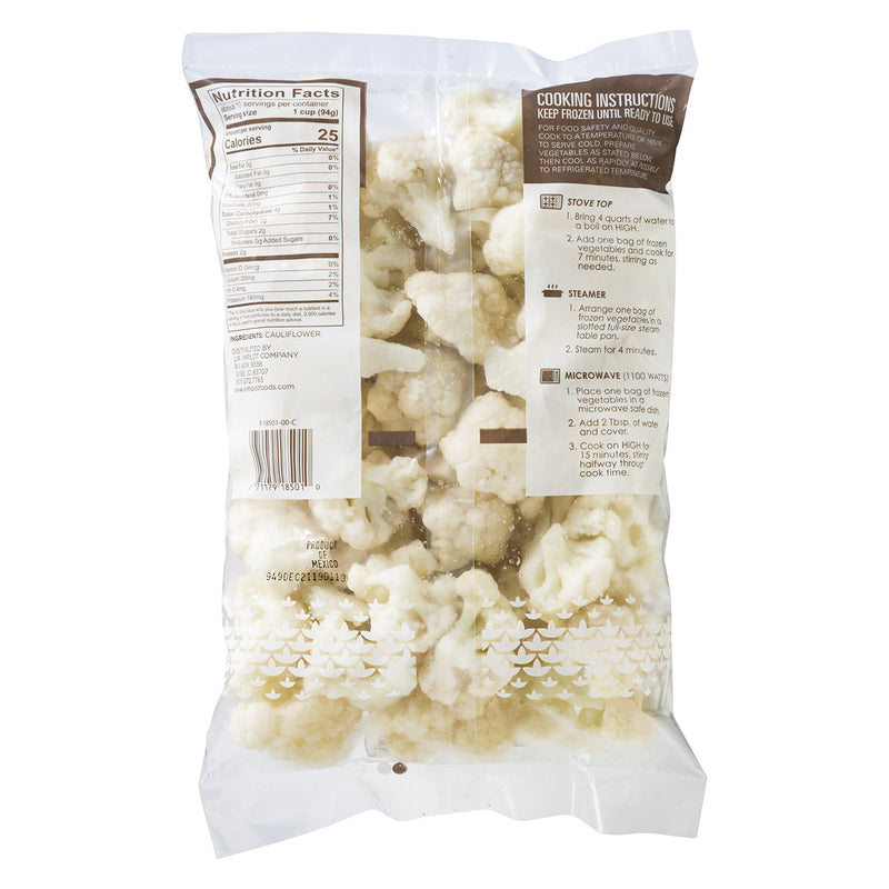 Simplot Simple Goodness Classic Vegetables Cauliflower IQF 2 Pound Eac