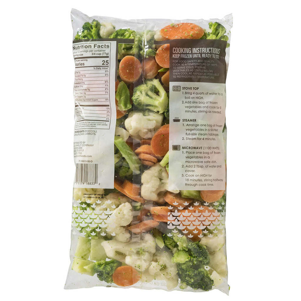 Simplot Simple Goodness Classic Vegetables California Vegetable Blend