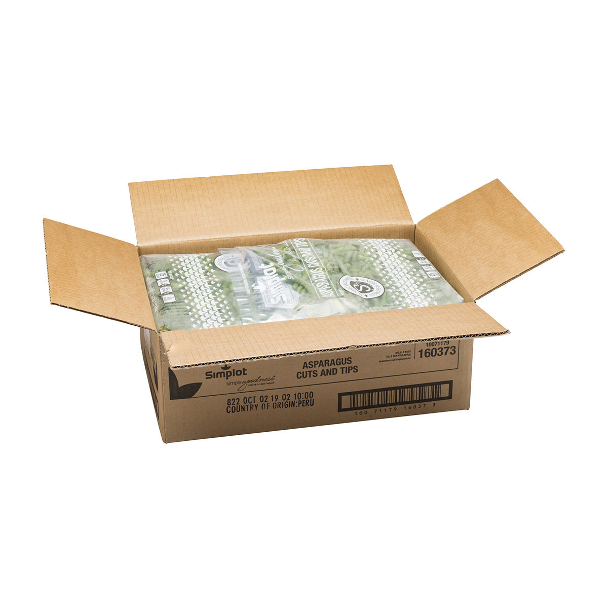 Simplot Simple Goodness Classic Vegetables Asparagus Cuts & Tips 2.5 P