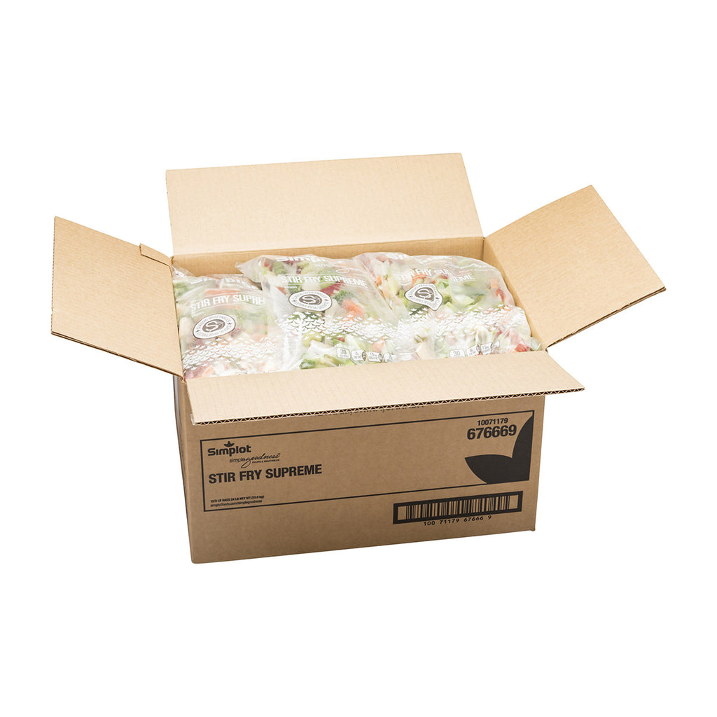 Simplot Simple Goodness Classic Vegetables Stir Fry Supreme Vegetable