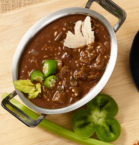Blount Abf Chicken & Uncured Sausage Gumbo Frozen 4 Pound Each - 4 Per ...