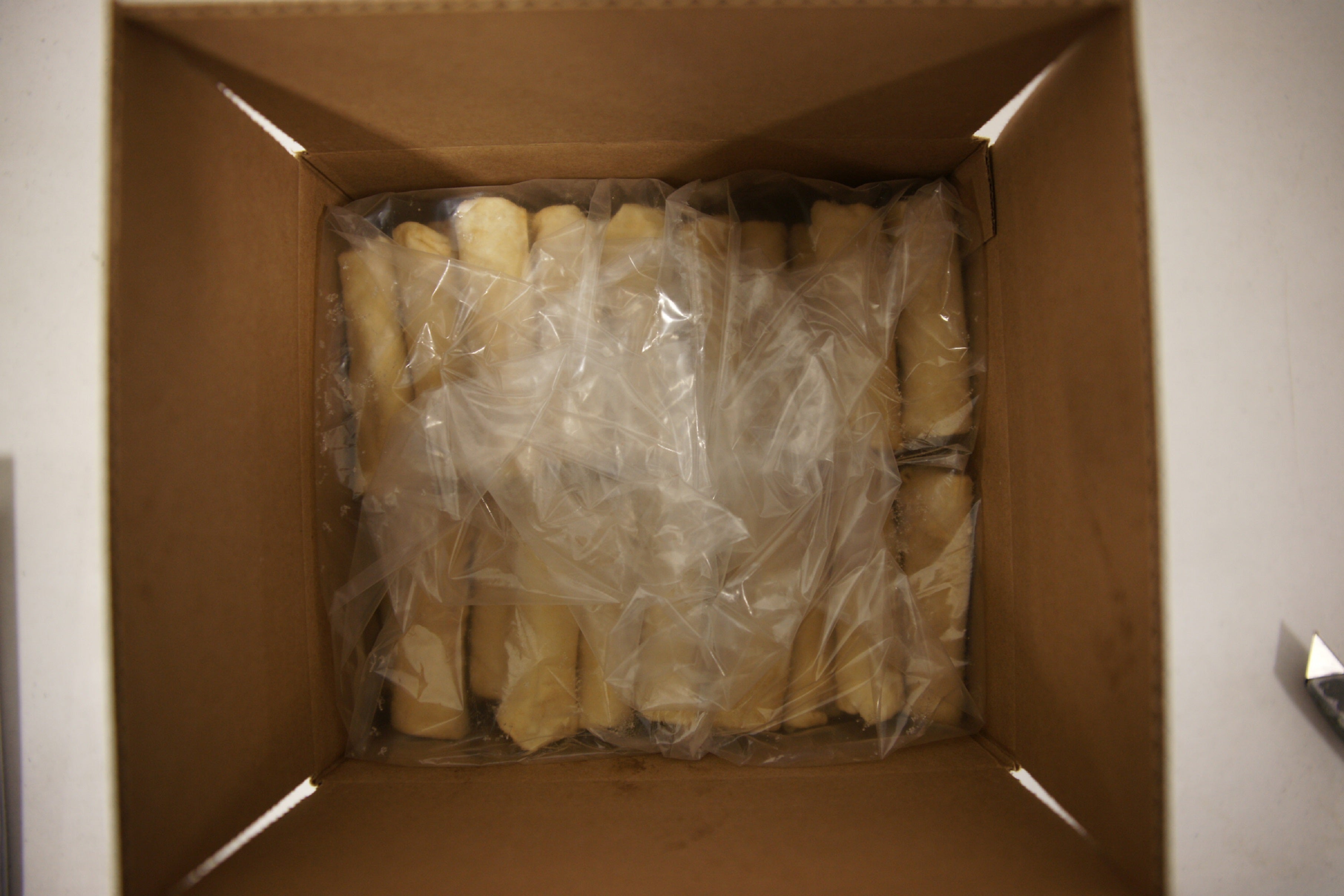 Original Taco Logs Taco Beef Fillingblack Beans Cheese And Salsa In A