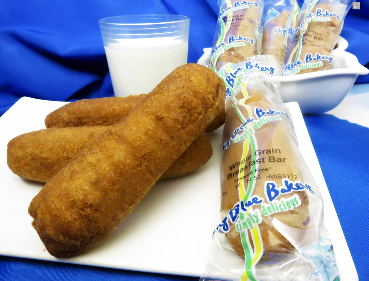 Sky Blue Foods Breakfast Bar Whole Grain 2.8 Ounce Size - 72 Per Case.