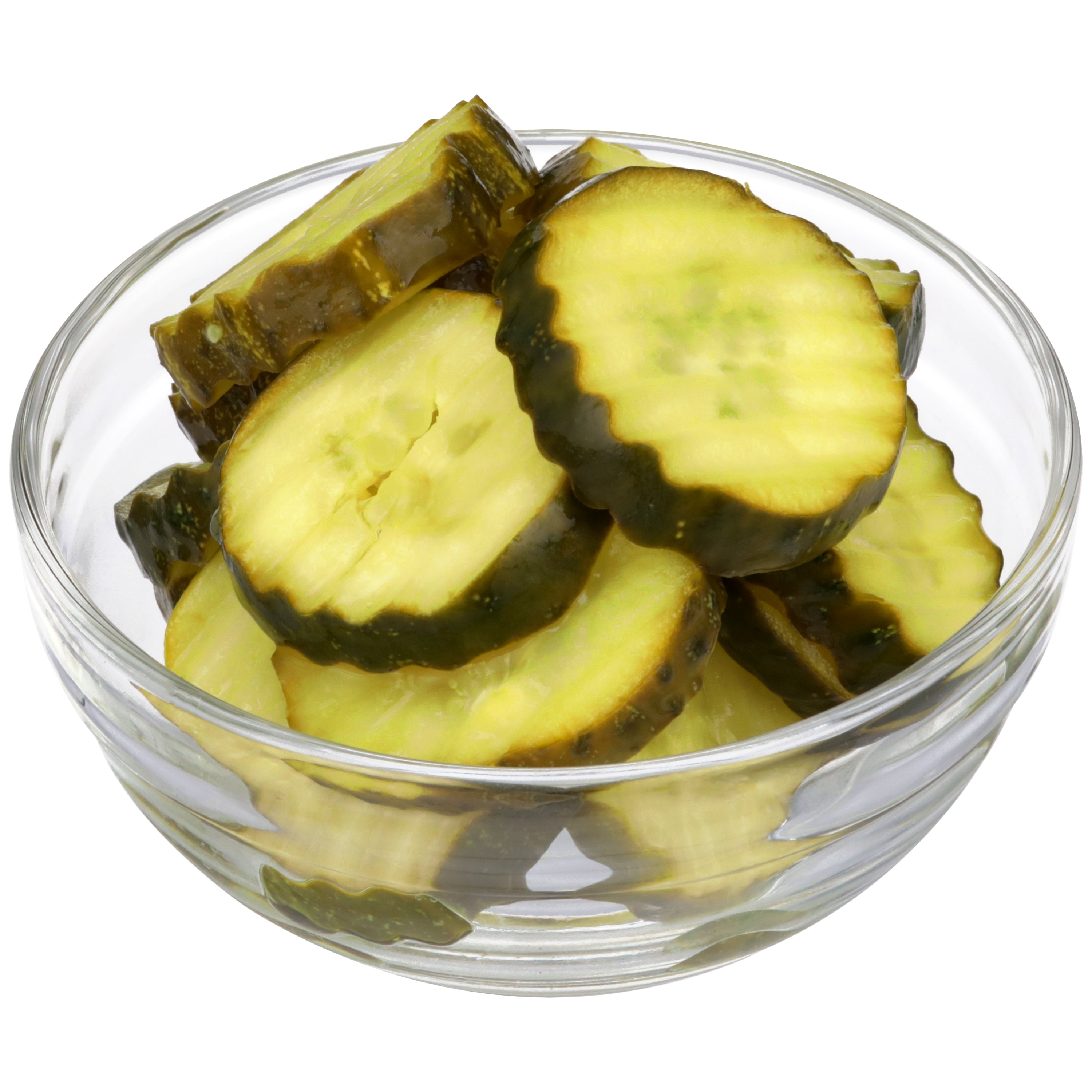 Schwartz's Pickle Chips Bread & Butter Crinkle Cut 5/16 1-2 Gallon Kos