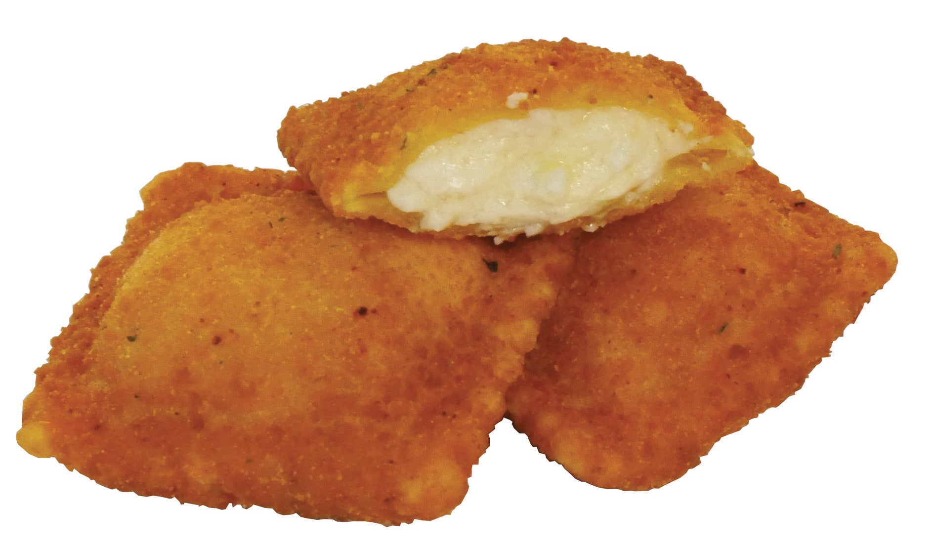 Seviroli Foods Breaded 4-Cheese Medium Square Ravioli 5 Pound Each - 2