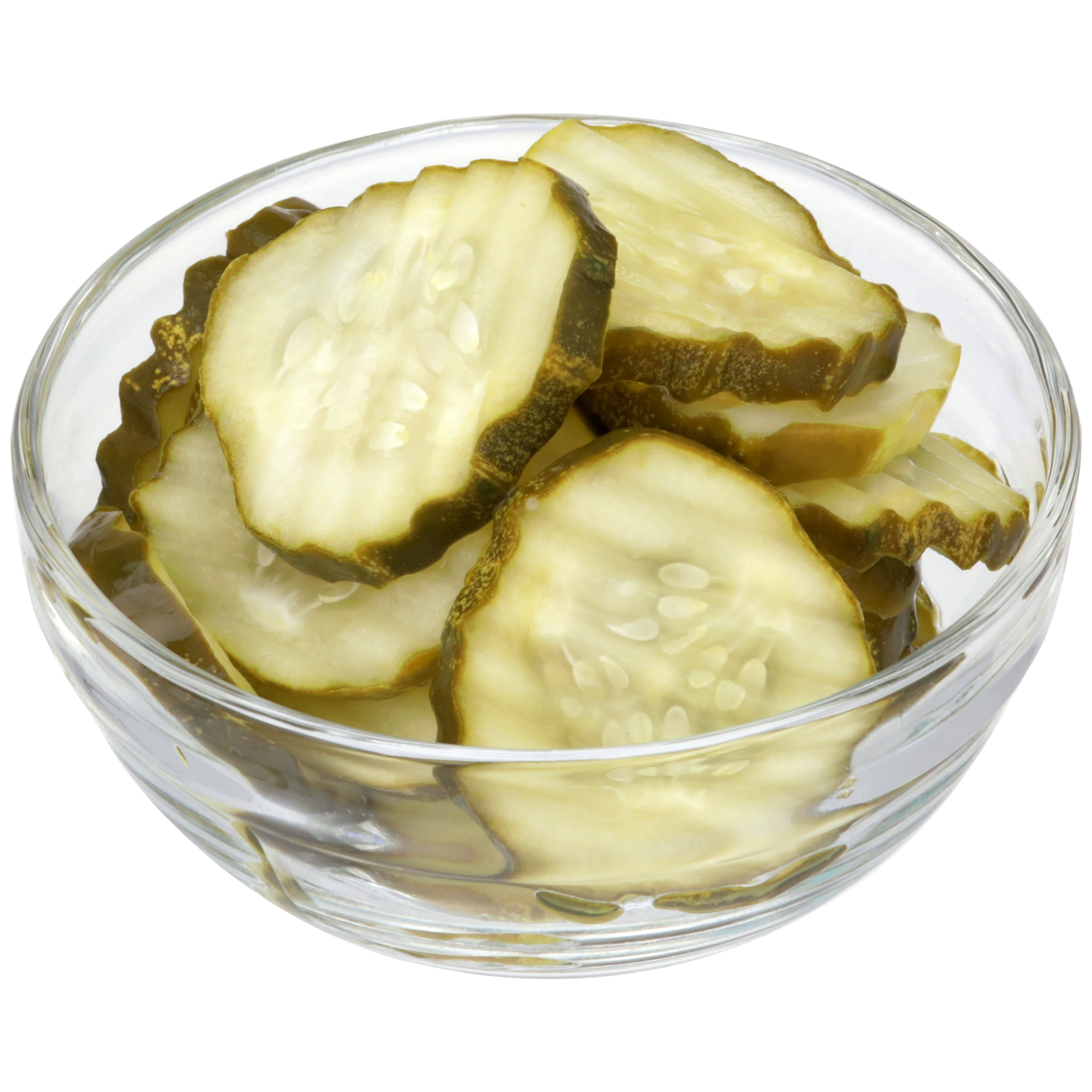 Schwartz's Pickle 828 Kosher Dill Cross Cut 1/4 Crinkle Cut 1-5 Gallon