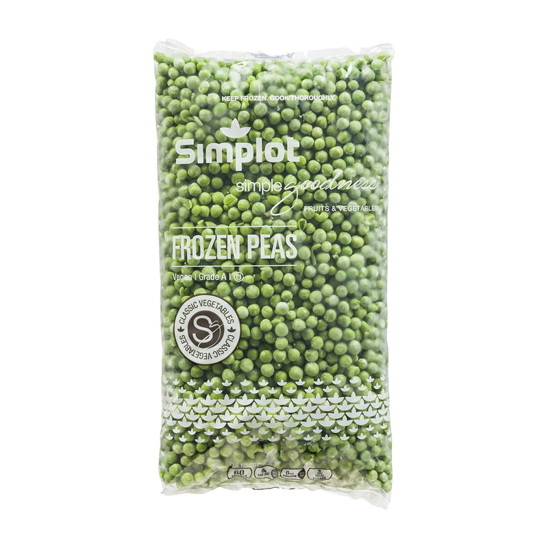 Simplot Simple Goodness Classic Vegetables Rte Peas 2.5 Pound Each - 1