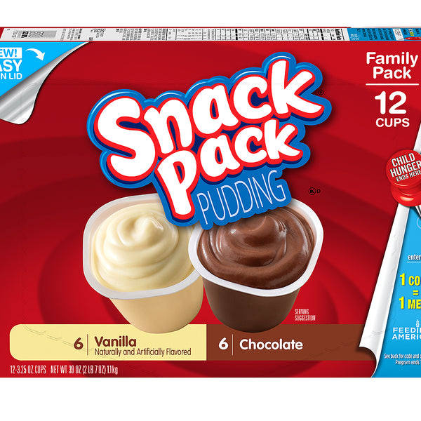 Chocolate Pudding Snack Pack