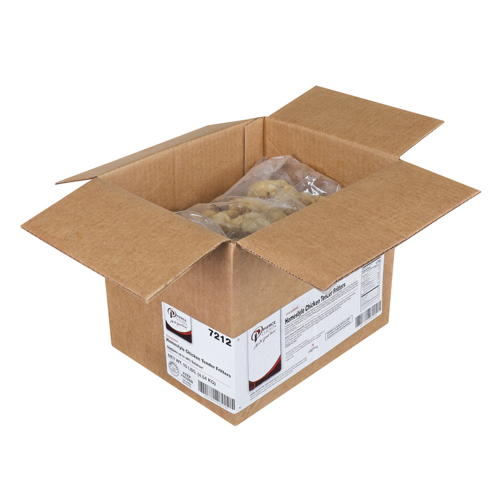 Country Pride Chicken Homestyle Tenderloin Fritter Large 5 Pound Each