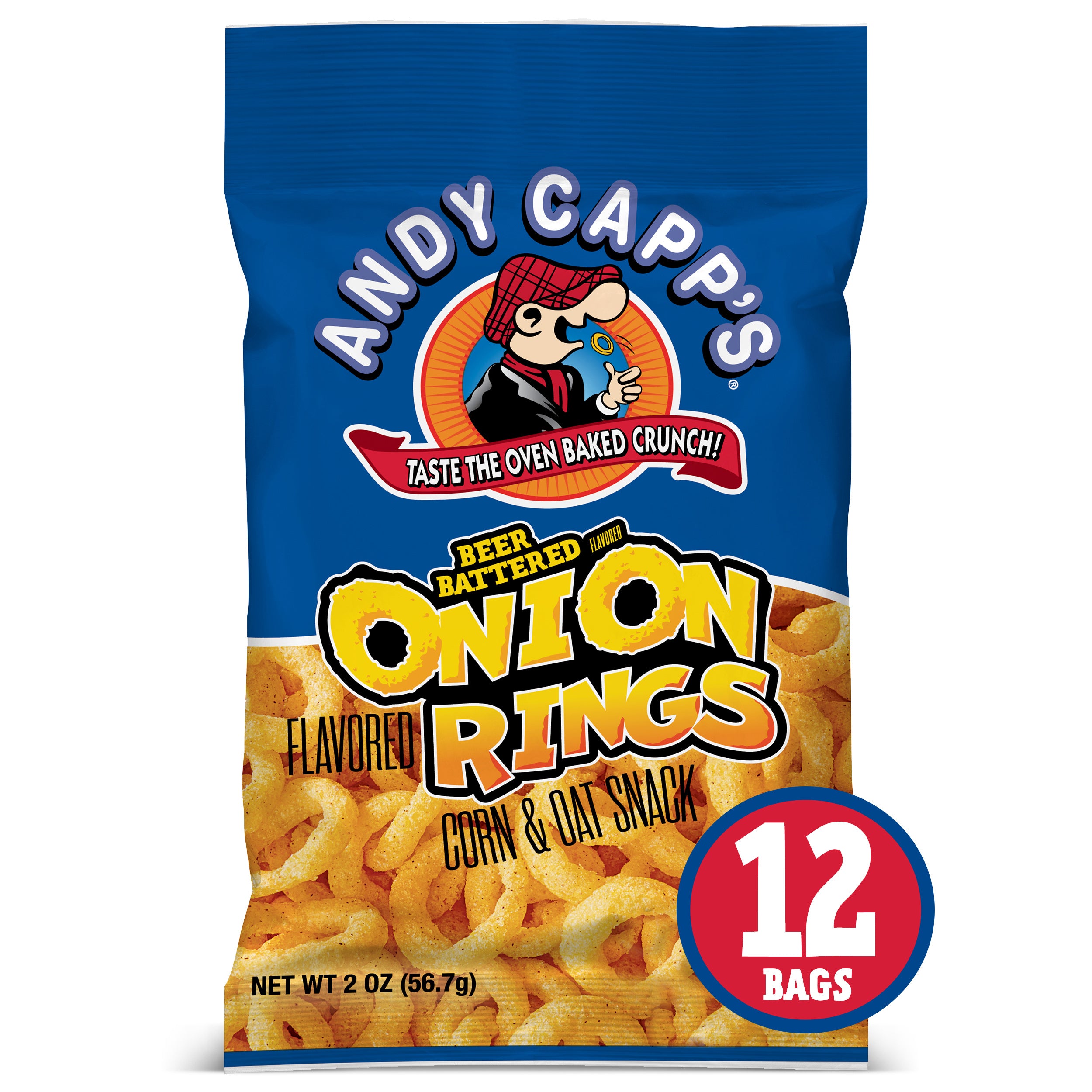 Crispy Onion-Flavored Rings: Savory Snack Delight