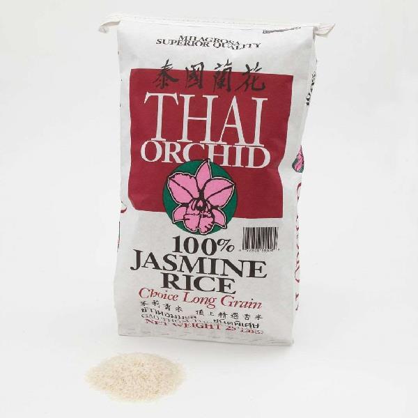 Producers Rice Mill Thai Orchid Jasmine Rice, 25 Pounds, 1 Per Case