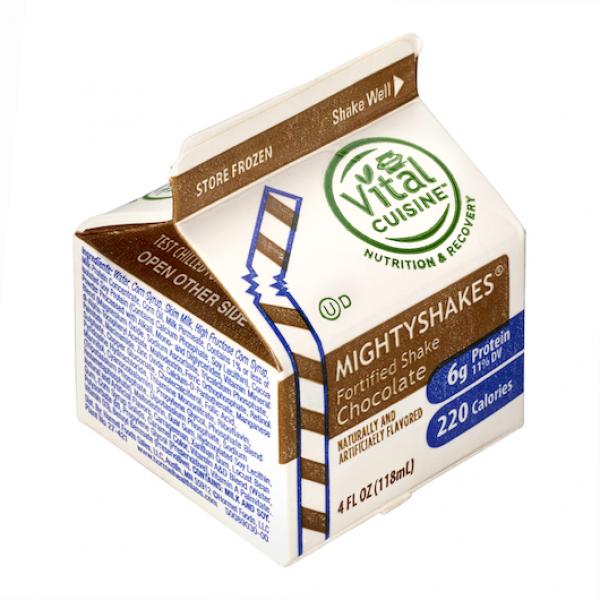 Hormel Vital Cuisine Mightyshakes Nutritionalshake Chocolate 75 Count