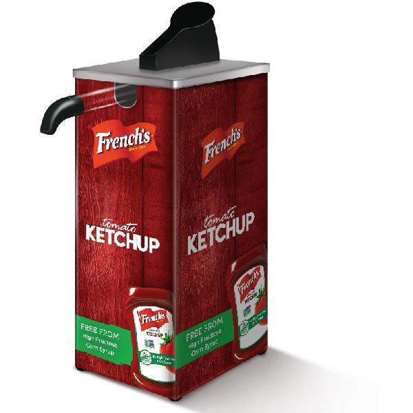 Tomato Ketchup Dispenser Pouch 1.5 Gallon - 2 Per Case.